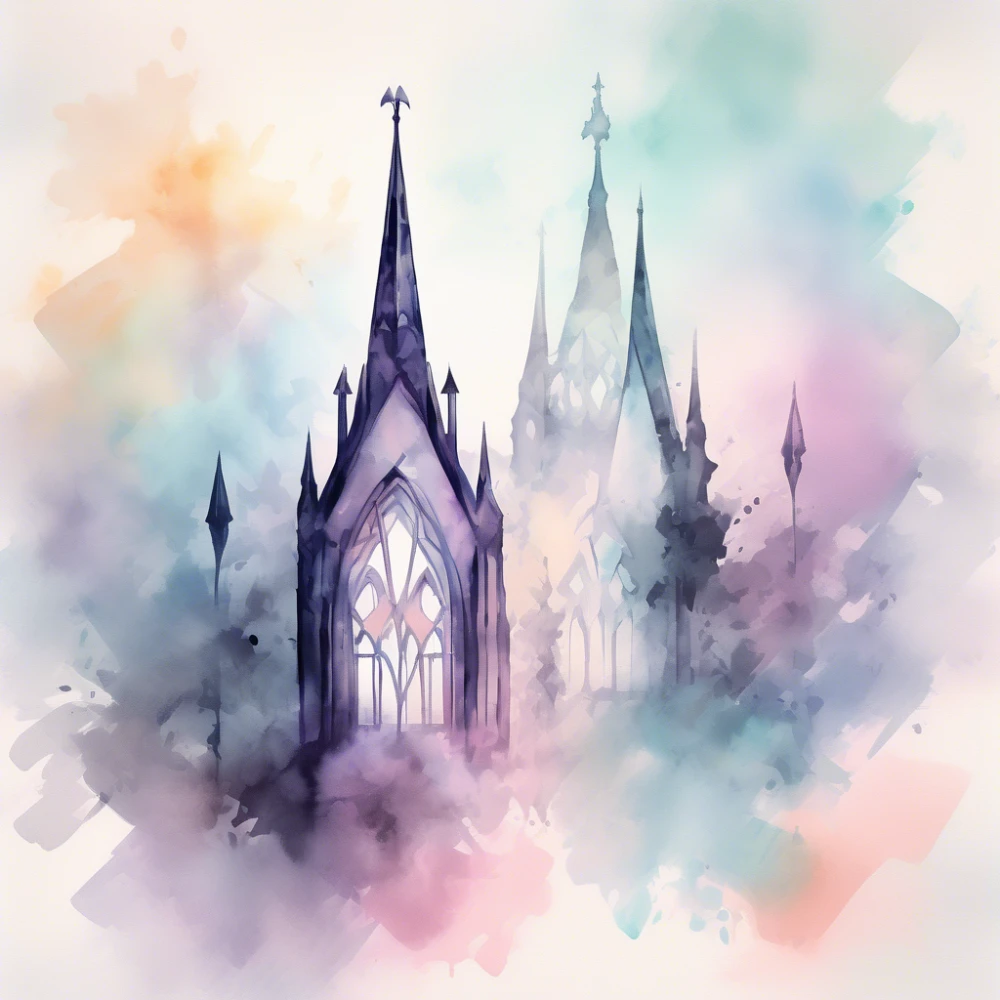 The Gothic Ethereum | Unique Digital Art on OmniHub NFT Launchpad